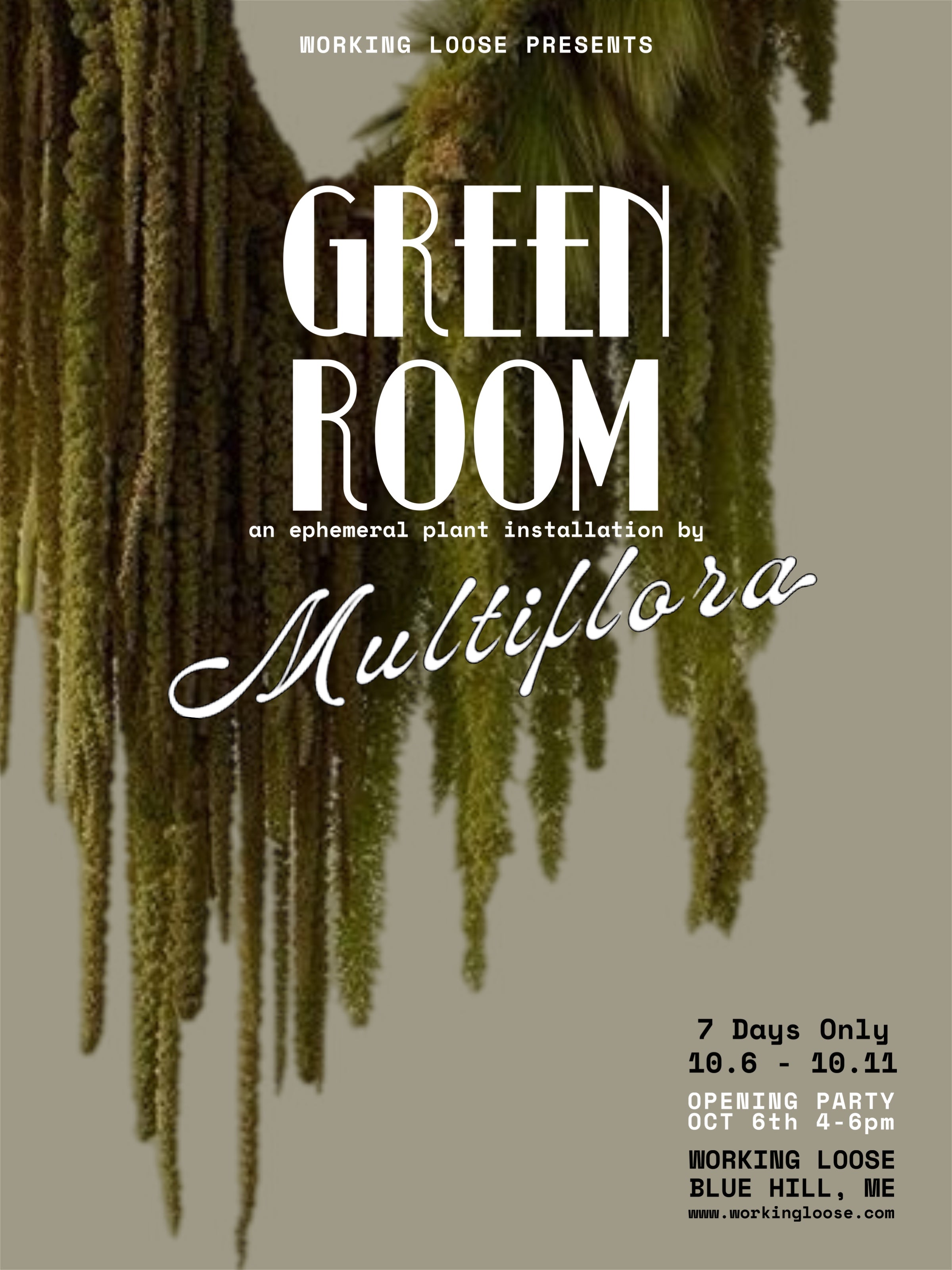 GREEN ROOM – Working Loose