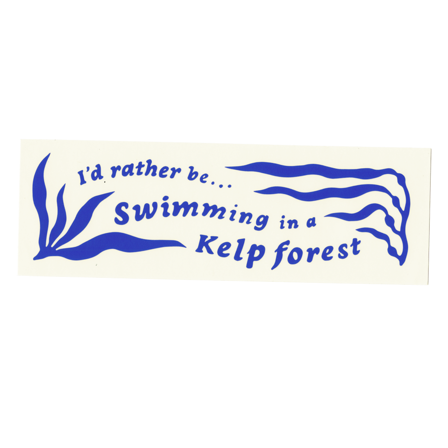 Tess Rubinstein | Kelp - Bumper Sticker – Working Loose